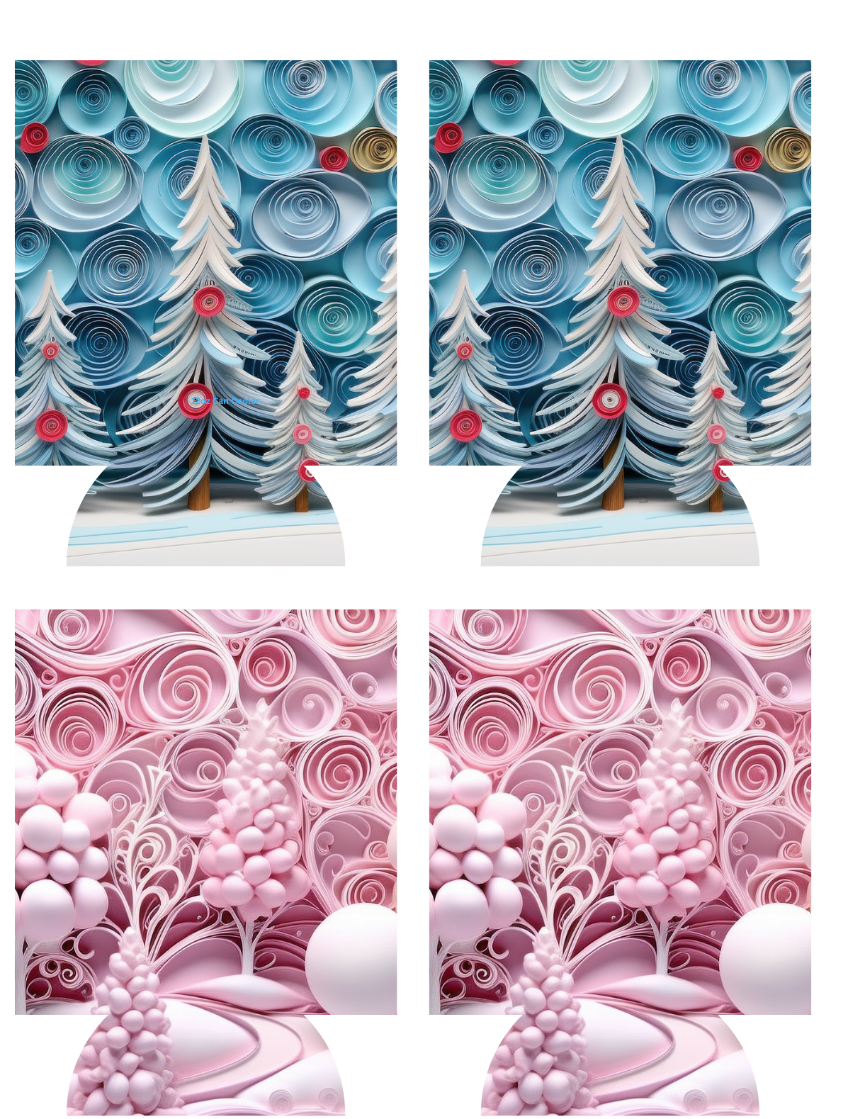 Sublimation Prints for Can/Stubby neoprene Cooler.