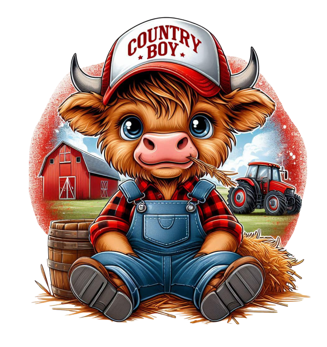DTF Transfer Sheet - Country Boy