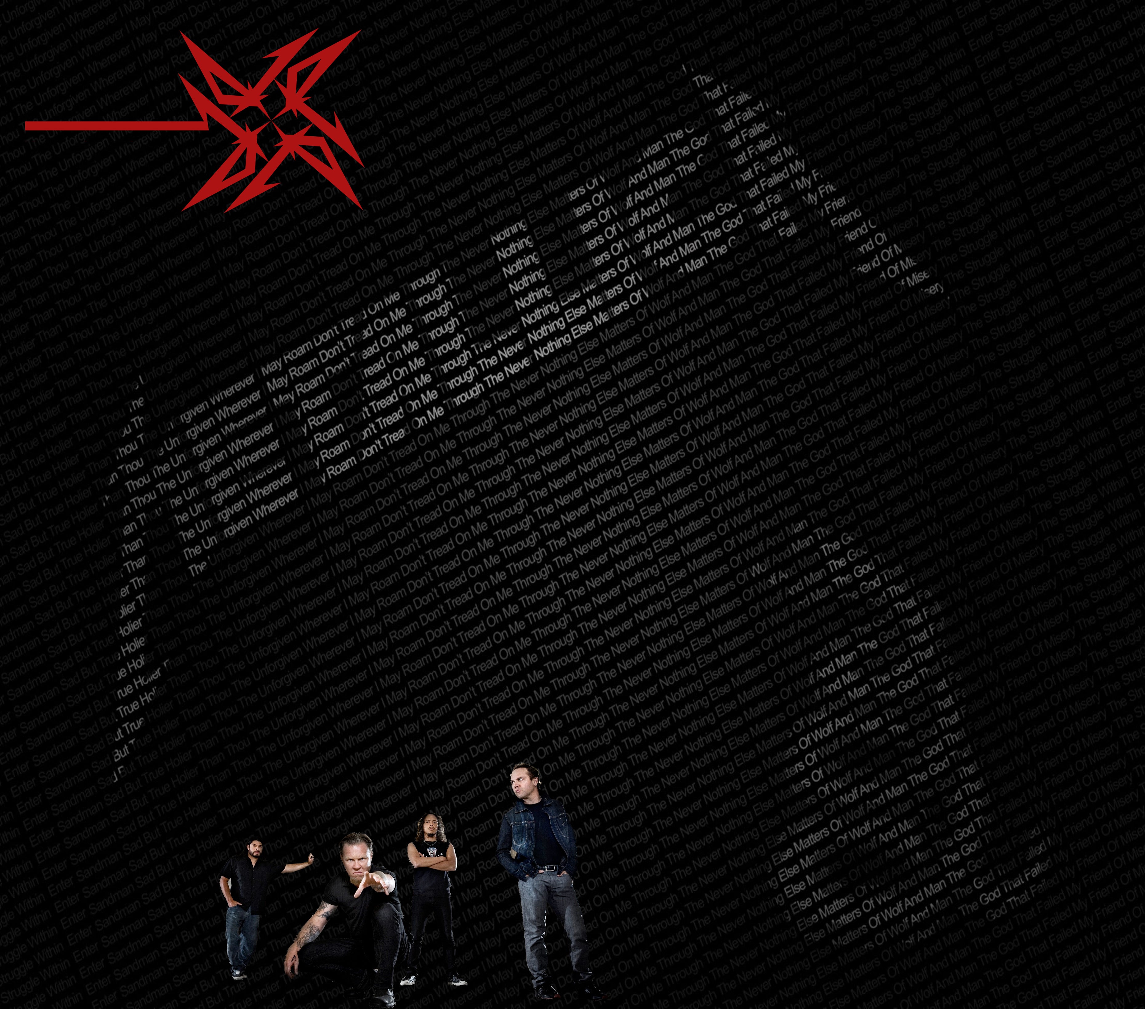 Metallica 20oz Skinny Tumbler Printed Paper