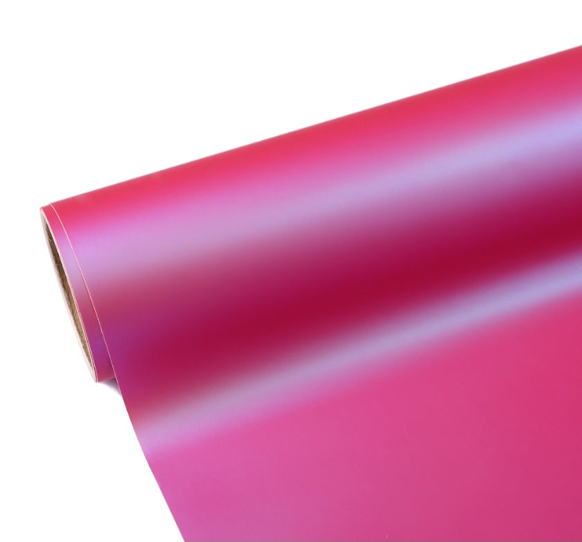 Hot Pink Pearlescent Permanent Adhesive Vinyl 30cm x 30cm